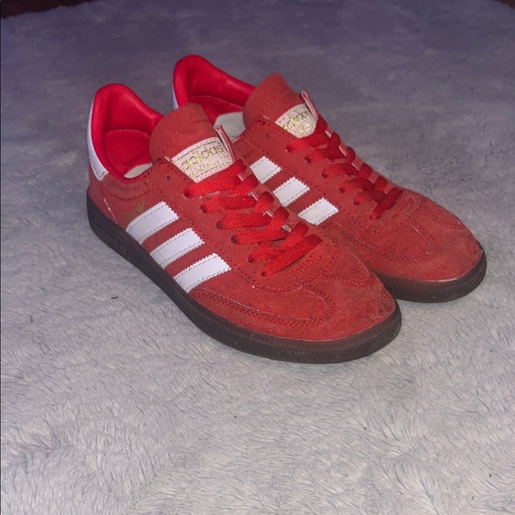adidas | Shoes | Adidas Unisex Spezial Red And White Sambas | Poshmark